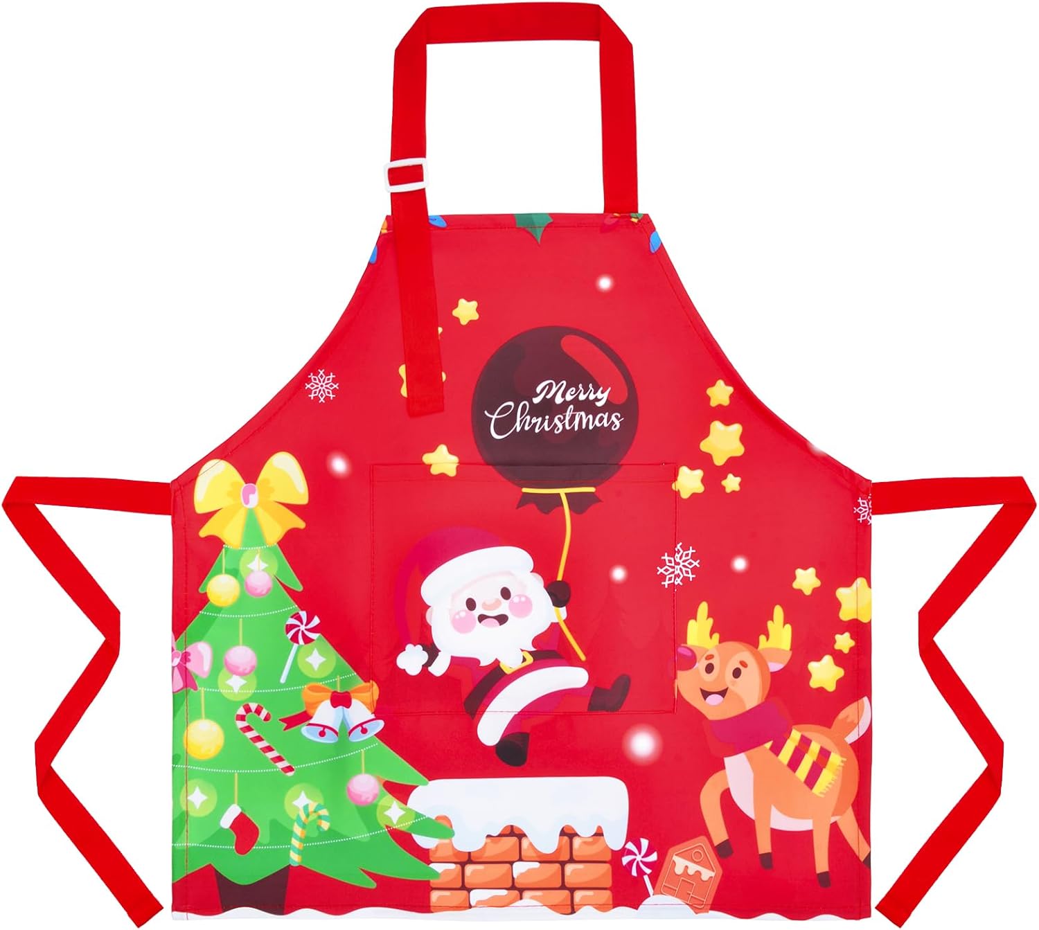 Amazon.com: Sylfairy Aprons for Kids Girls Rainbow Unicorn Apron ...