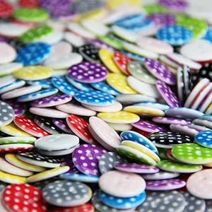 Amazon.com: Pack of Random MIxed Assorted 50 pcs Buttons