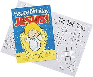 Amazon.com: Fun Express - Happy Birthday Jesus Activity Set for ...