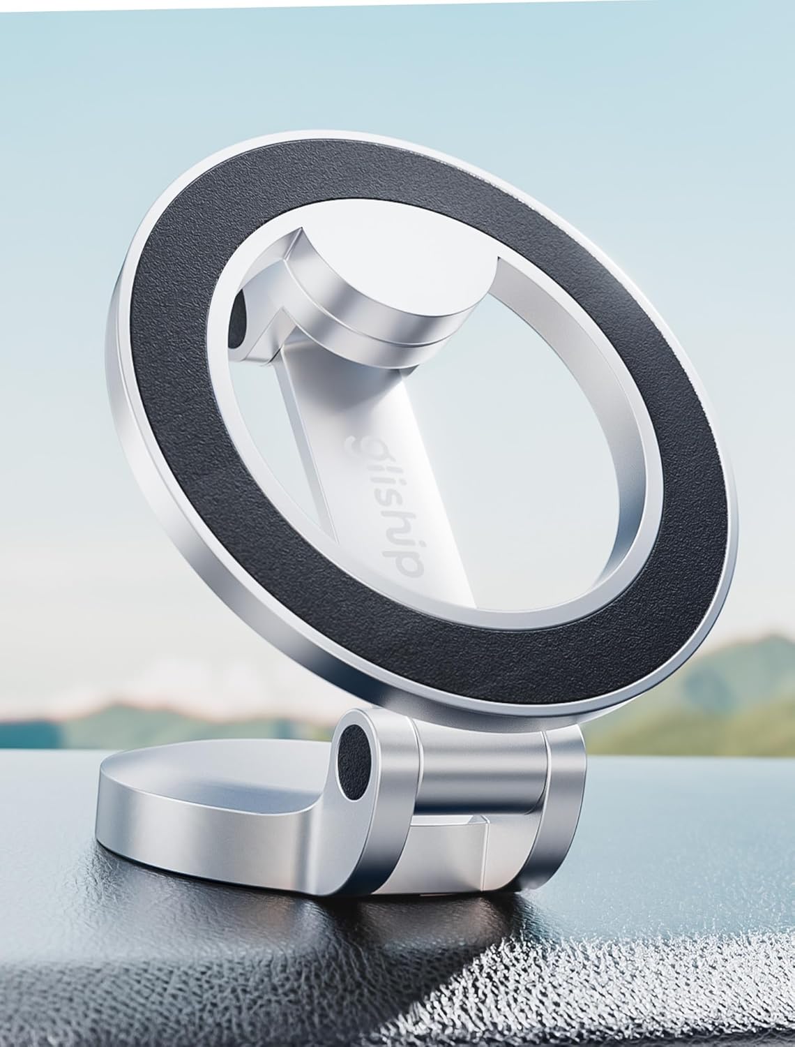 Amazon.com: for MagSafe Car Mount, [42 Strong Magnet & 360° Rotation ...