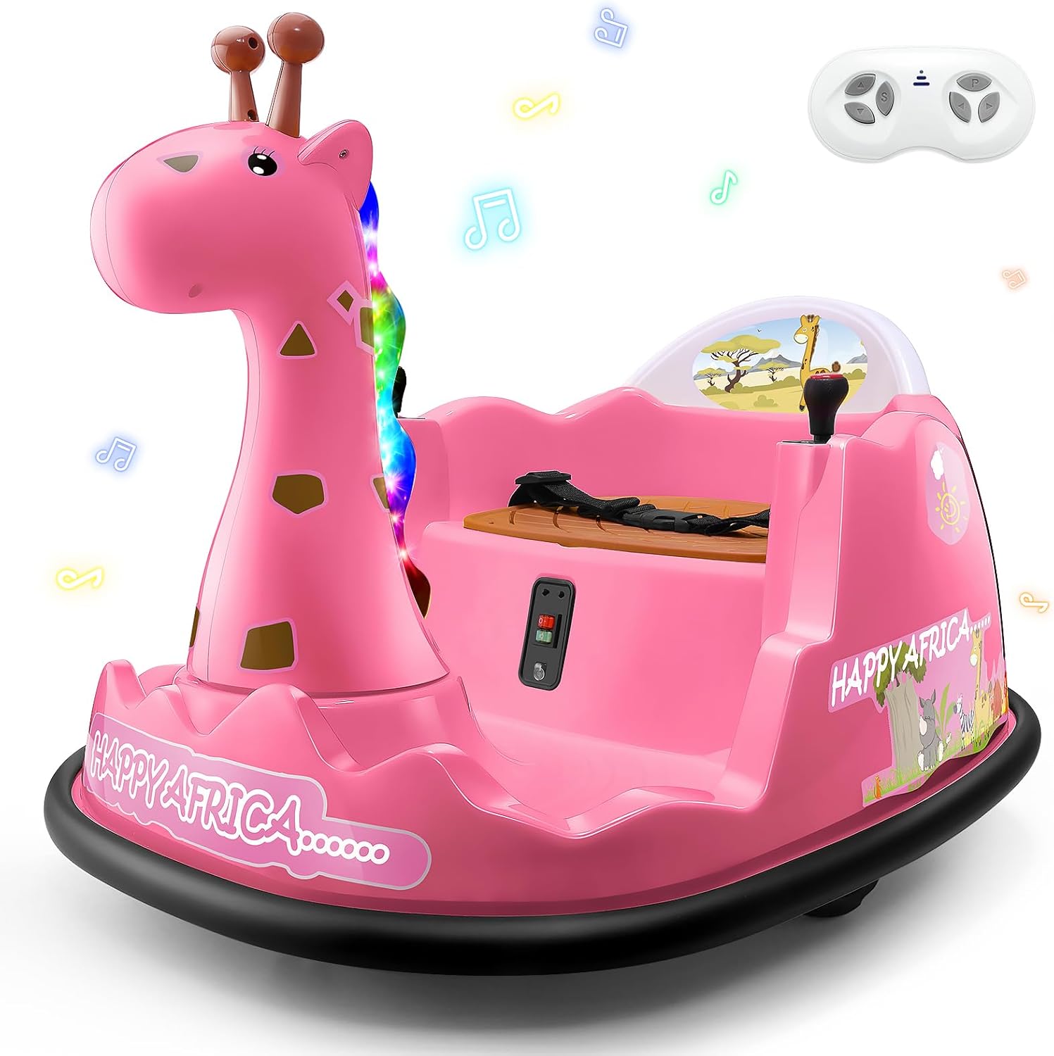 Amazon.com: Hikole 12V Baby Bumper Car with Remote Control, Kids Bumper ...