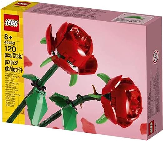 Amazon.com: LEGO Iconic Rose 40460 : Toys & Games