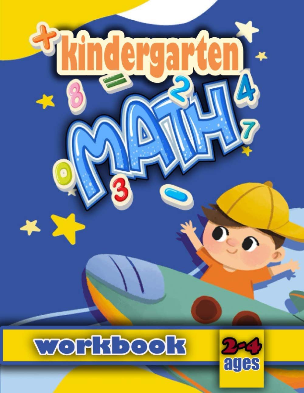 Buy kindergarten math workbook 2-4 ages: Preschool beginner math ...