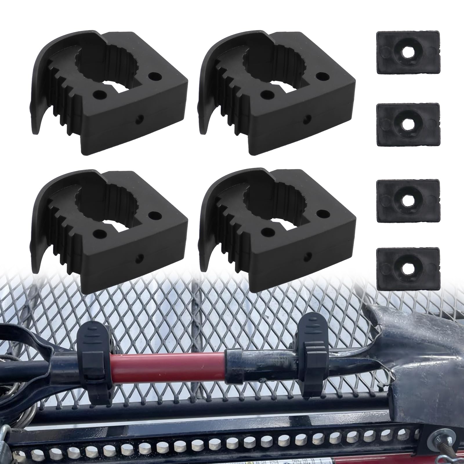 Amazon.com: RYANSTAR RACING Shovel Holder Quick Release Rubber Clamp ...