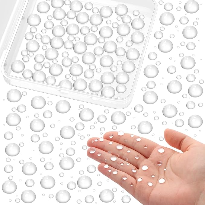 Amazon.com: 1050 Pieces Clear Water Dewdrop Embellishments, CCOZN Card ...
