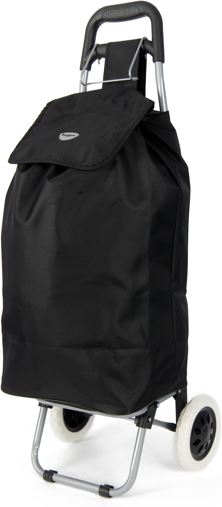 Hoppa Lightweight Wheeled Shopping Trolley, Hard Wearing Wheel Rolling ...