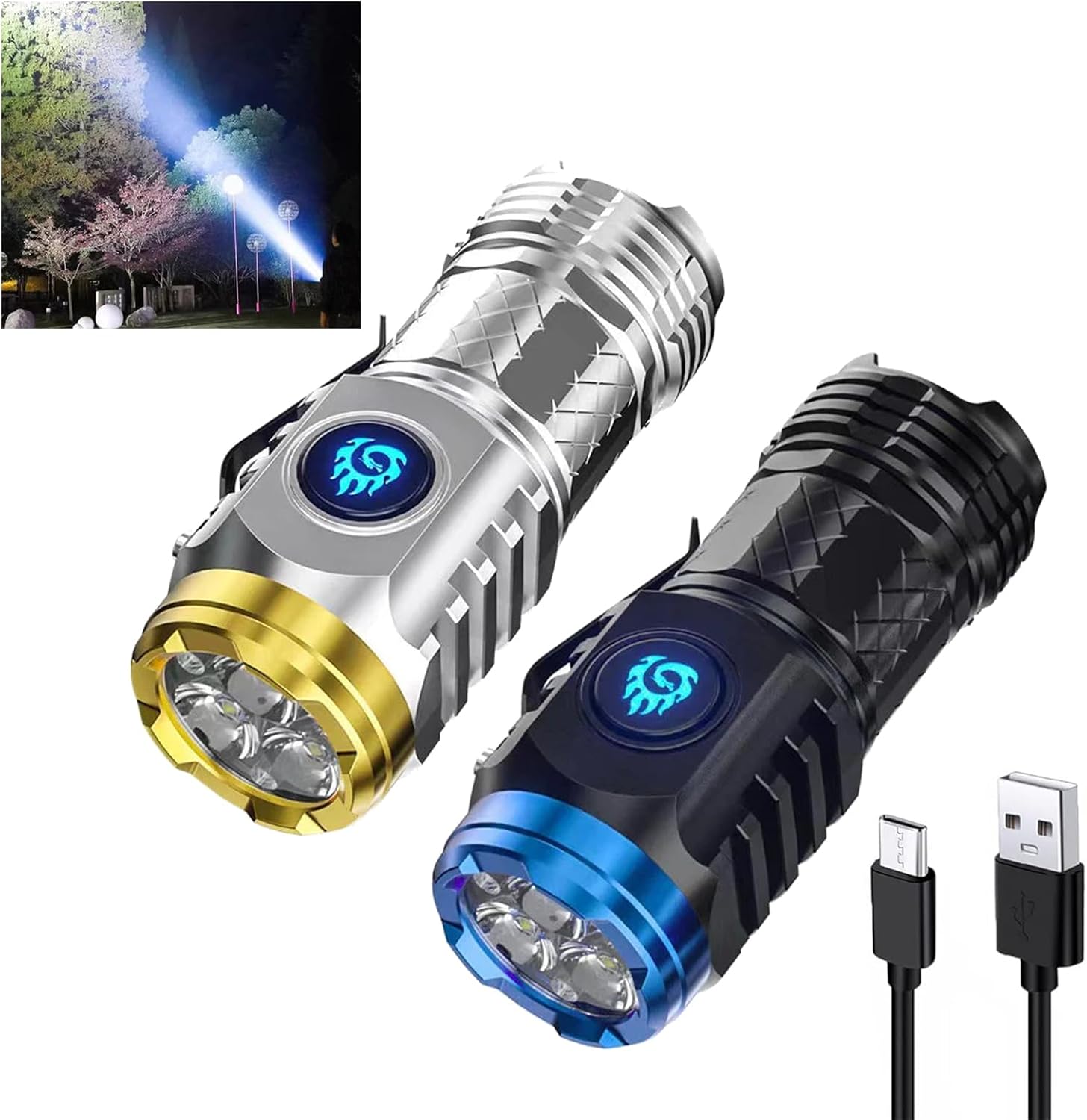 KCRPM 2024 New German Three-Eyed Monster Mini Flash Super Power ...