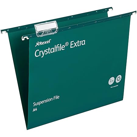 Rexel Crystal Tabs for Crystalfile Classic & Extra Suspension Files ...