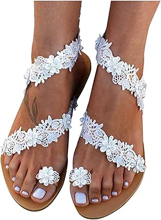 Amazon.com: JEGULV Sale Pallets Sandals for Women Dressy Summer Casual ...