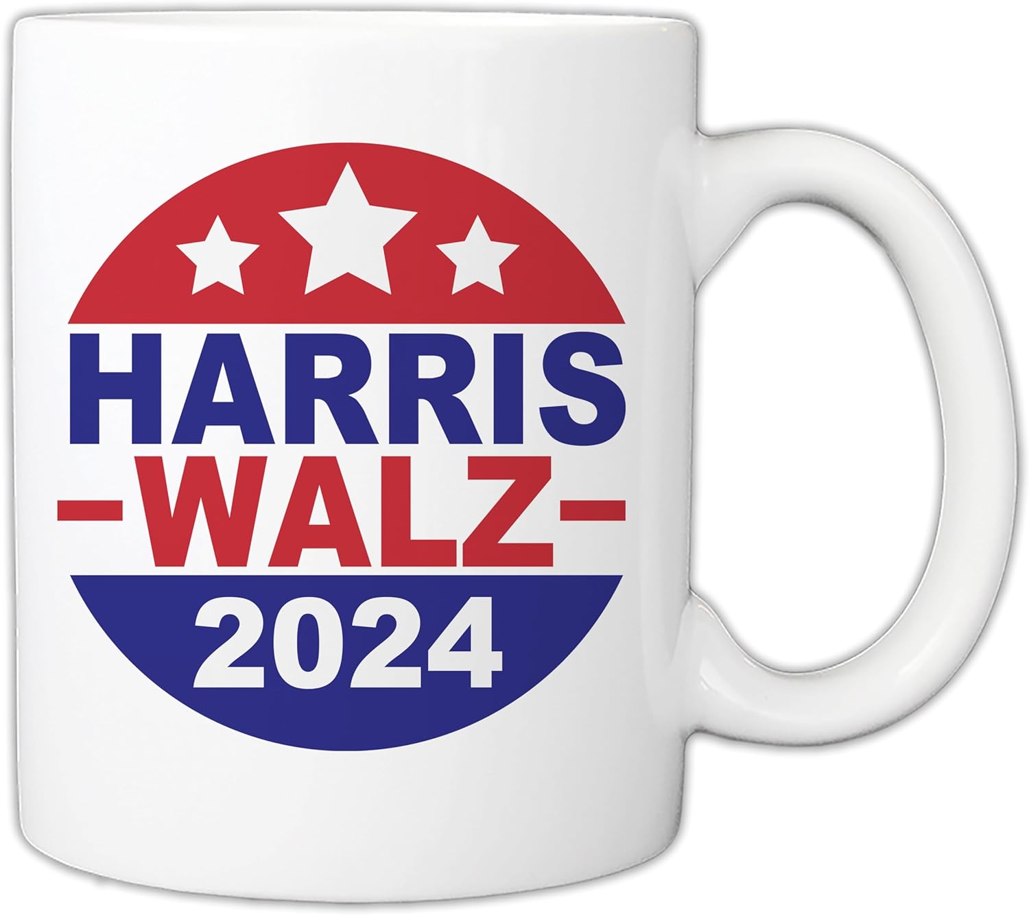 Amazon.com: MyCozyCups Harris Walz 2024 11oz Coffee Mug, Kamala Harris ...