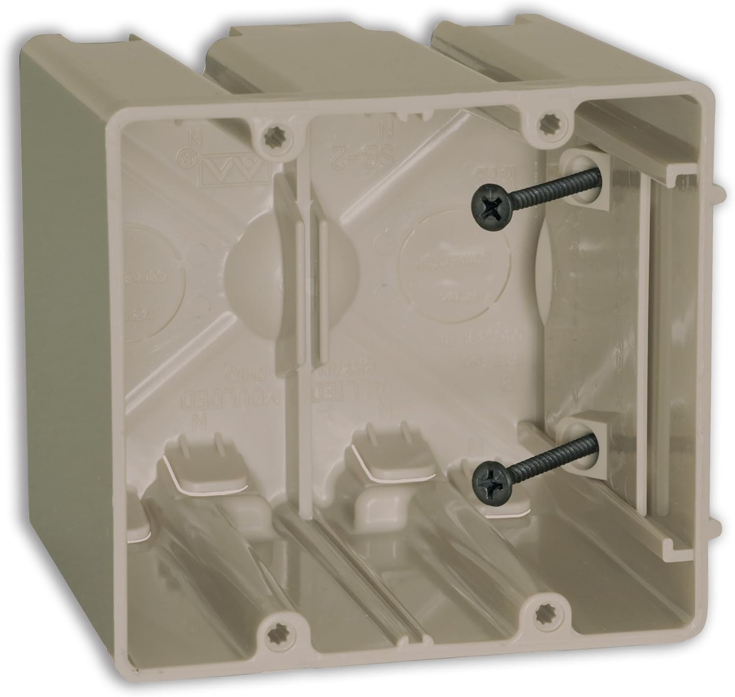 Allied Moulded SB=2 Sliderbox Adjustable Box - Electrical Boxes ...