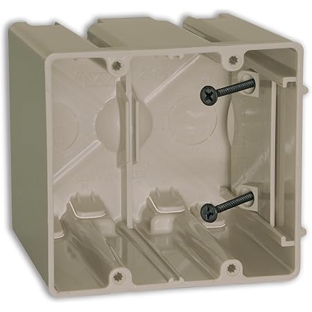 ALLIED MOULDED SB-1 New and Old Work Adjustable Single Gang Electrical ...