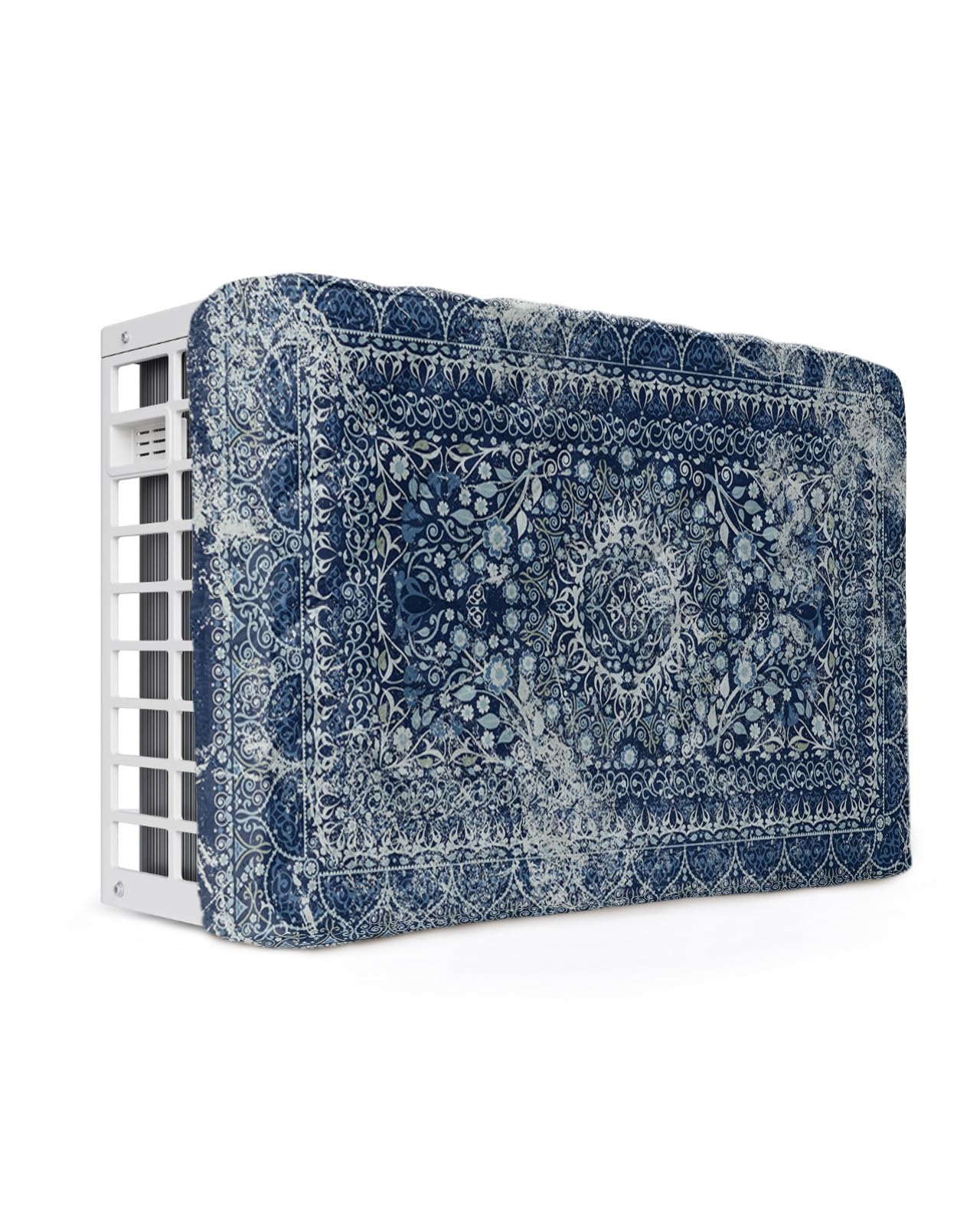Amazon.com: Liuwoyurs Indoor Air Conditioner Covers, Boho Blue ...