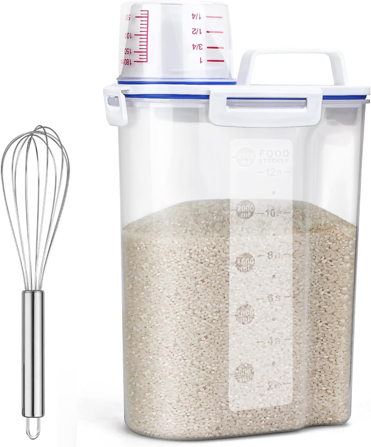 Amazon.com: Zyliss Twist & Seal .5 Qt Storage Container - Dishwasher ...