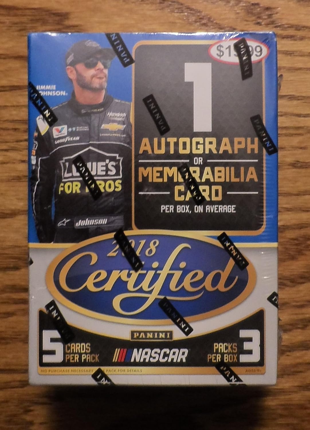 2018 Panini Certified NASCAR Racing Blaster Box - 1 Autograph or ...