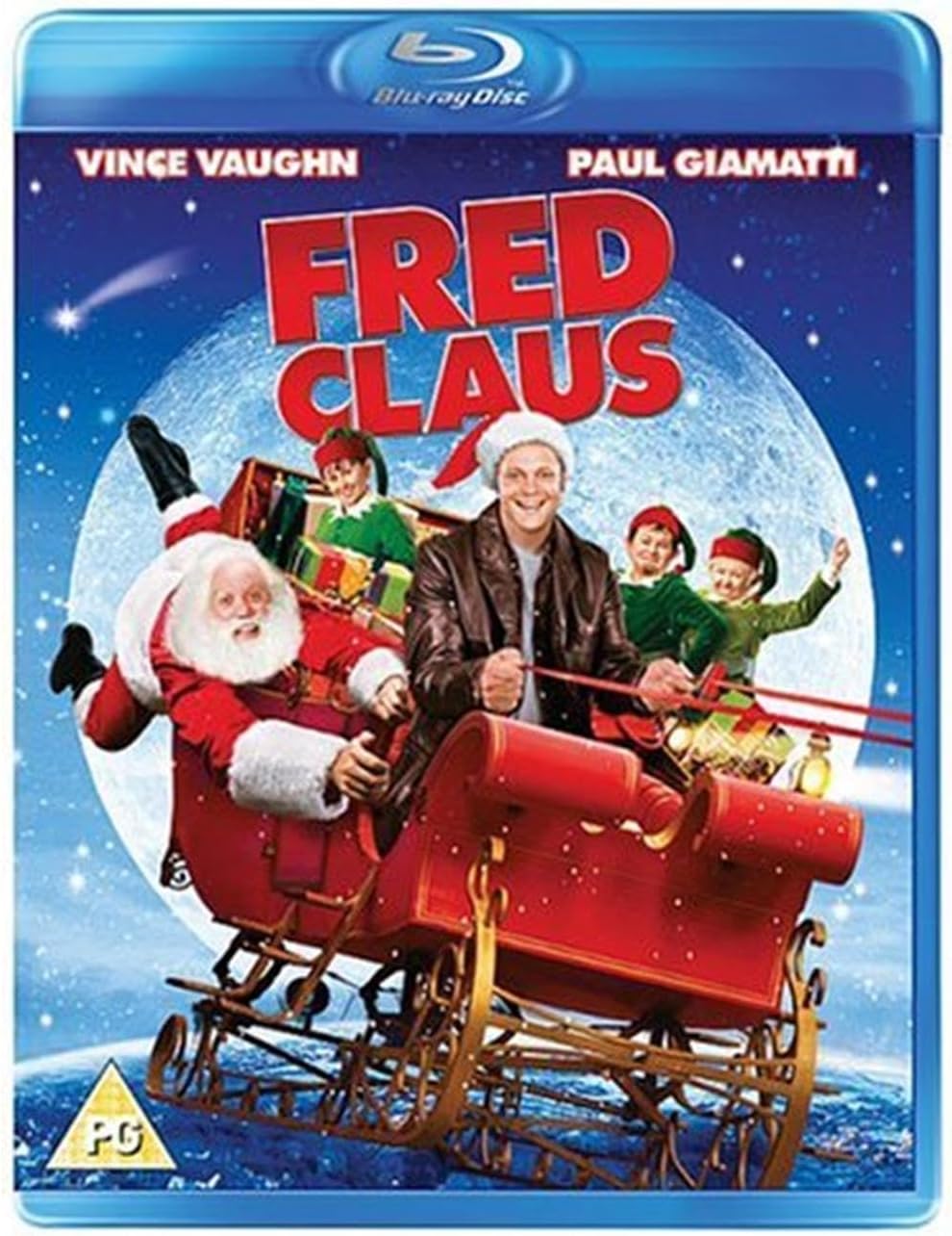 Fred Claus [Blu-ray] [2007]: Amazon.co.uk: Vince Vaughn, Paul Giamatti ...