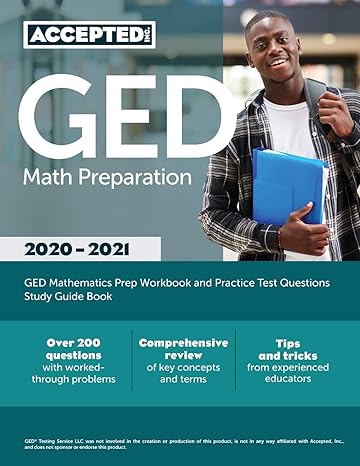 GED Math Preparation 2020-2021: GED Mathematics Prep Workbook and ...