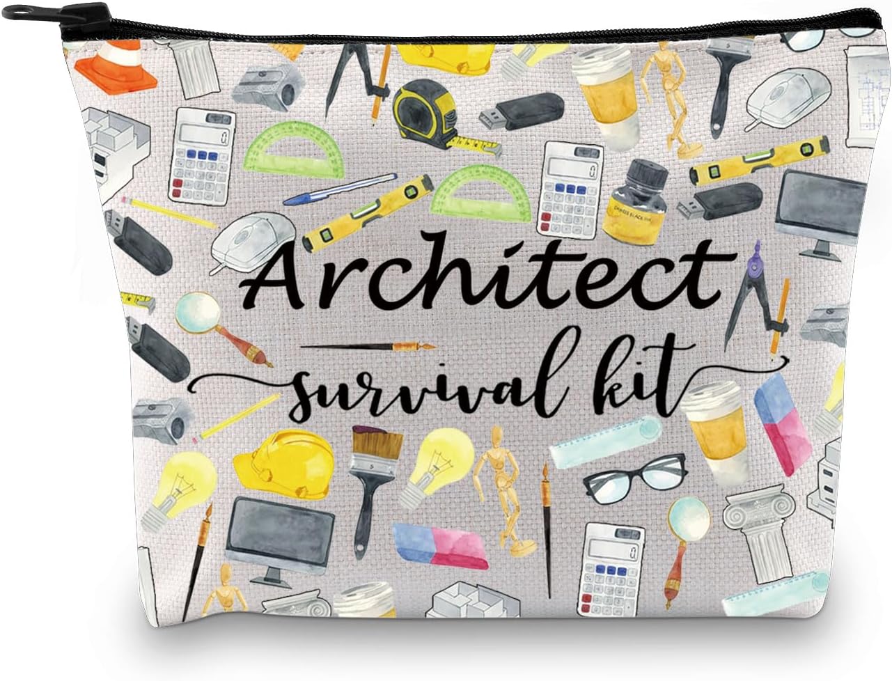 Amazon.com: GJTIM Architecture Student Gift Survival Kit Zipper Pouch ...