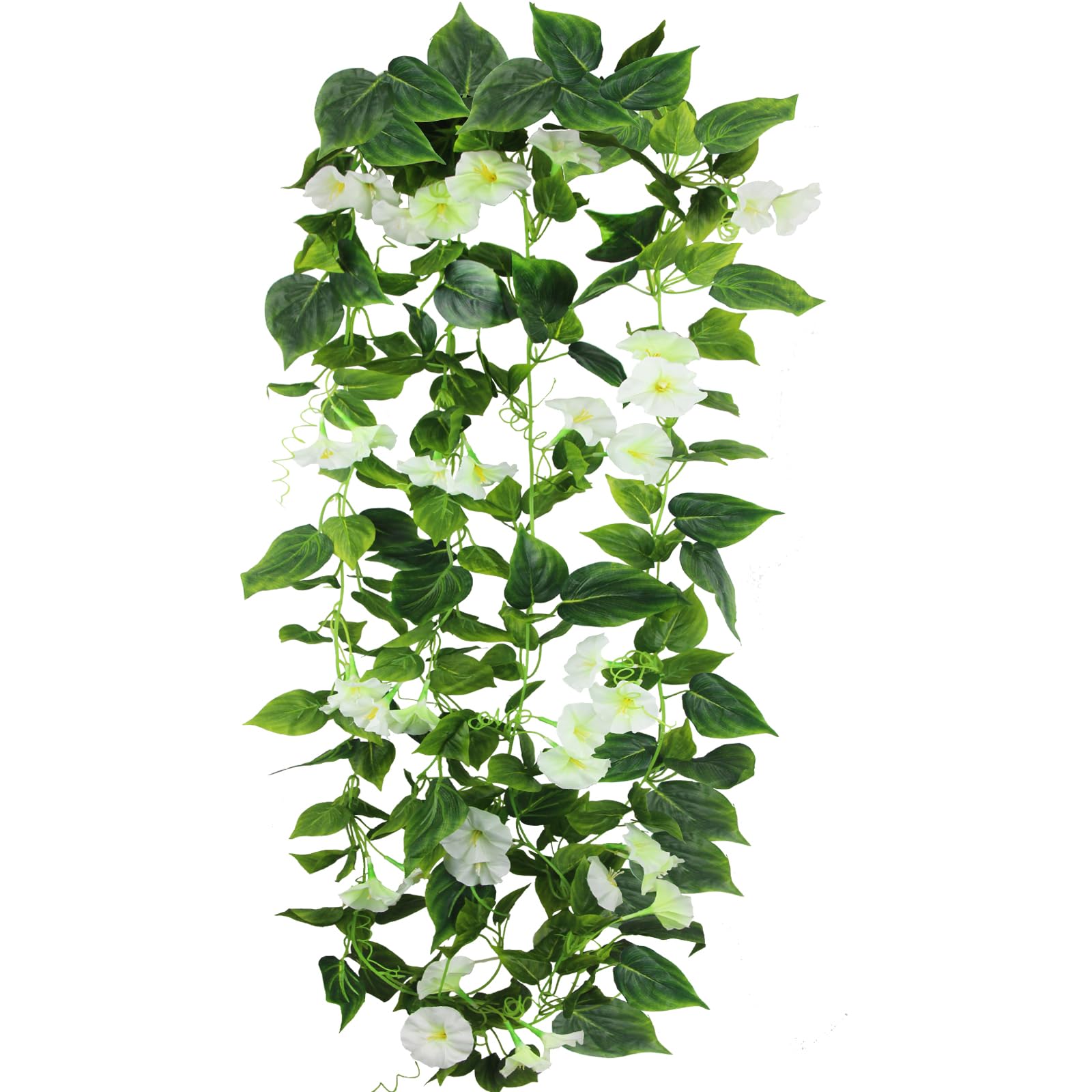 Amazon.com: CISDUEO 2 Pcs Artificial Vines Silk Morning Glory Vines for ...