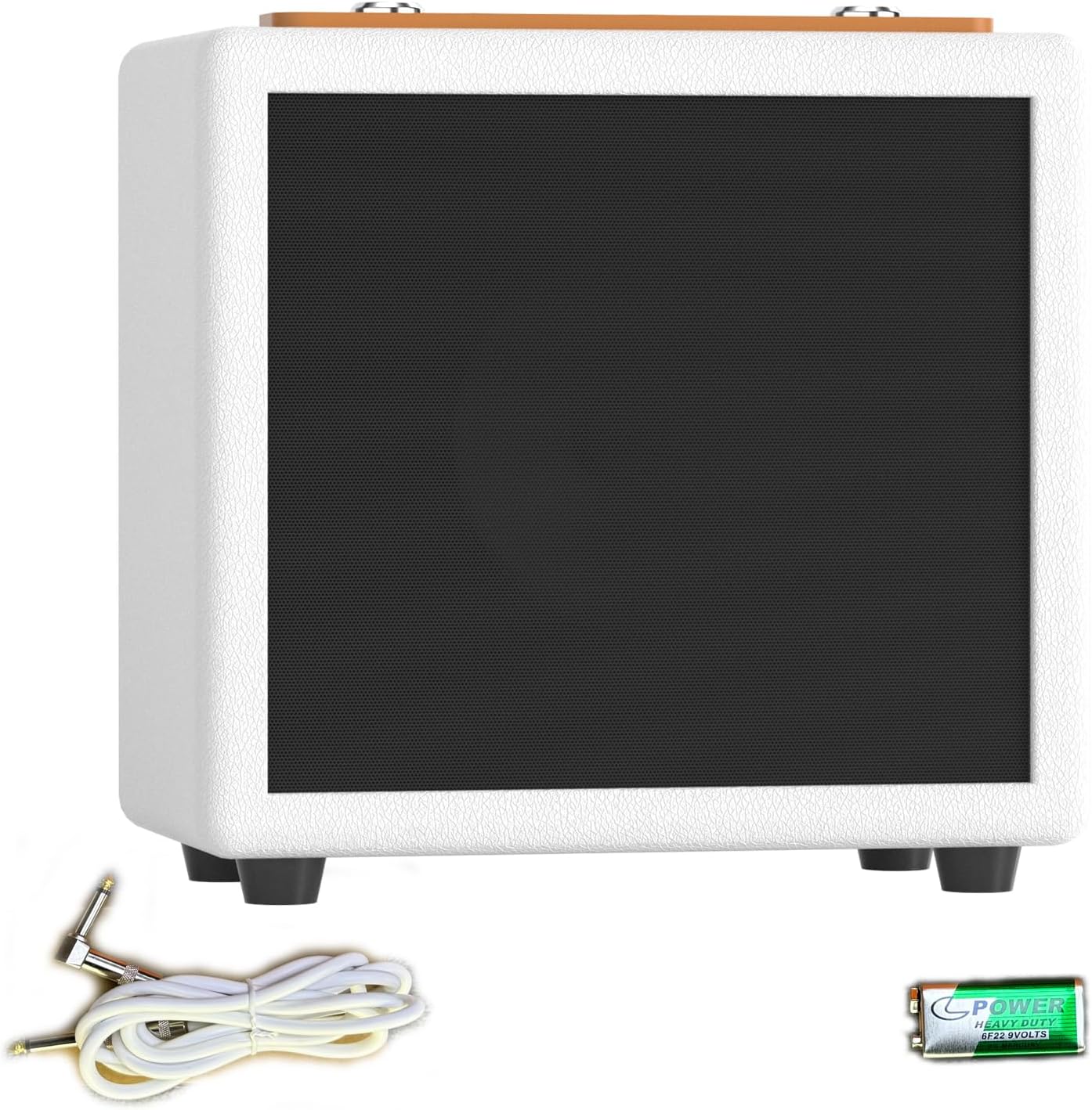 Amazon.com: JUSTPRO Mini Guitar Amp, Guitar Amplifier Portable with ...