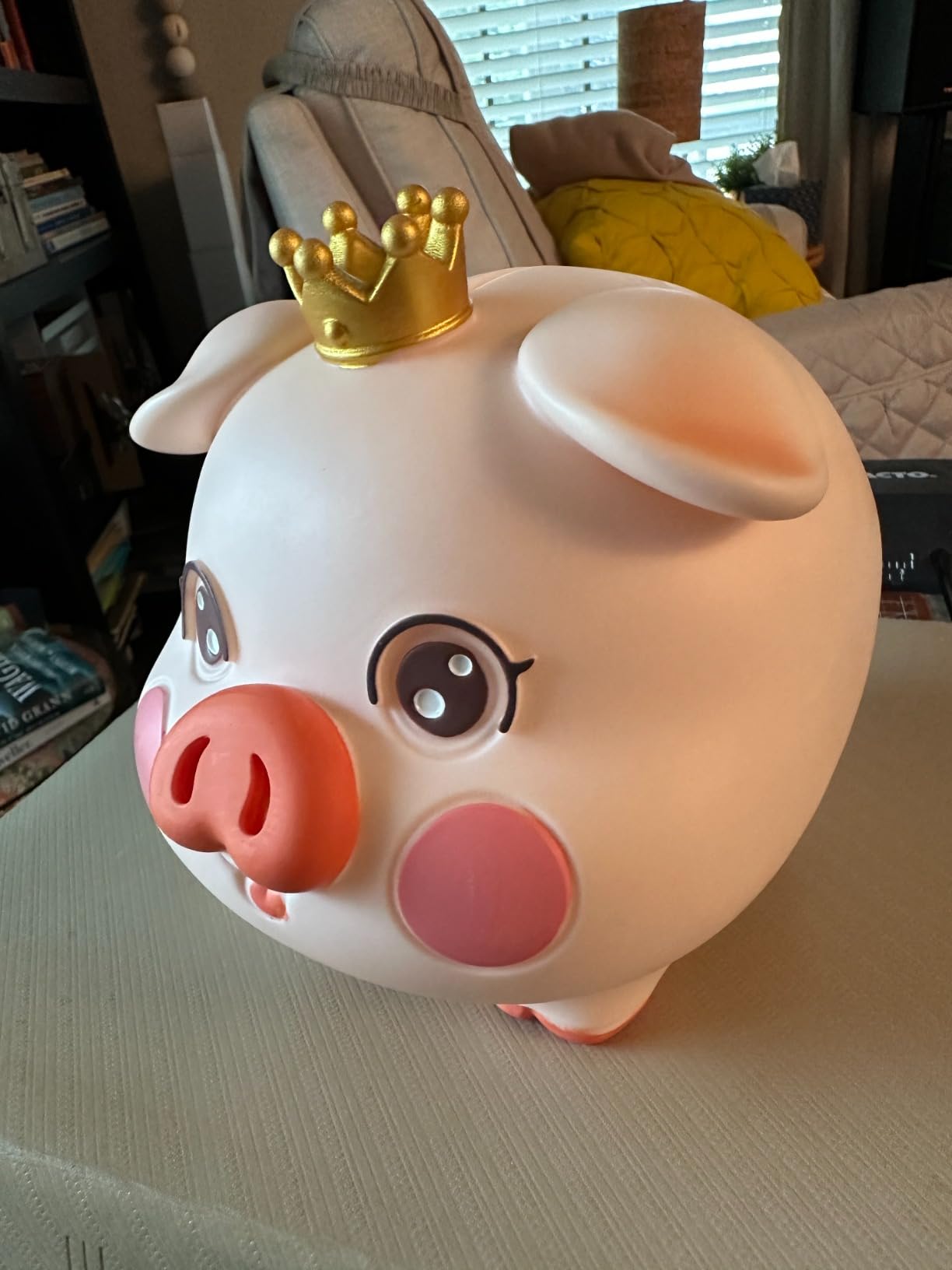 Amazon.com: Piggy Bank for Kids - Unbreakable Plastic Cute Piggy Bank ...