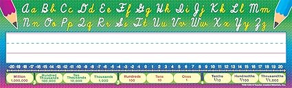Teacher Created Resources Flat Cursive Writing Name Plates (4308) 3.5 x ...