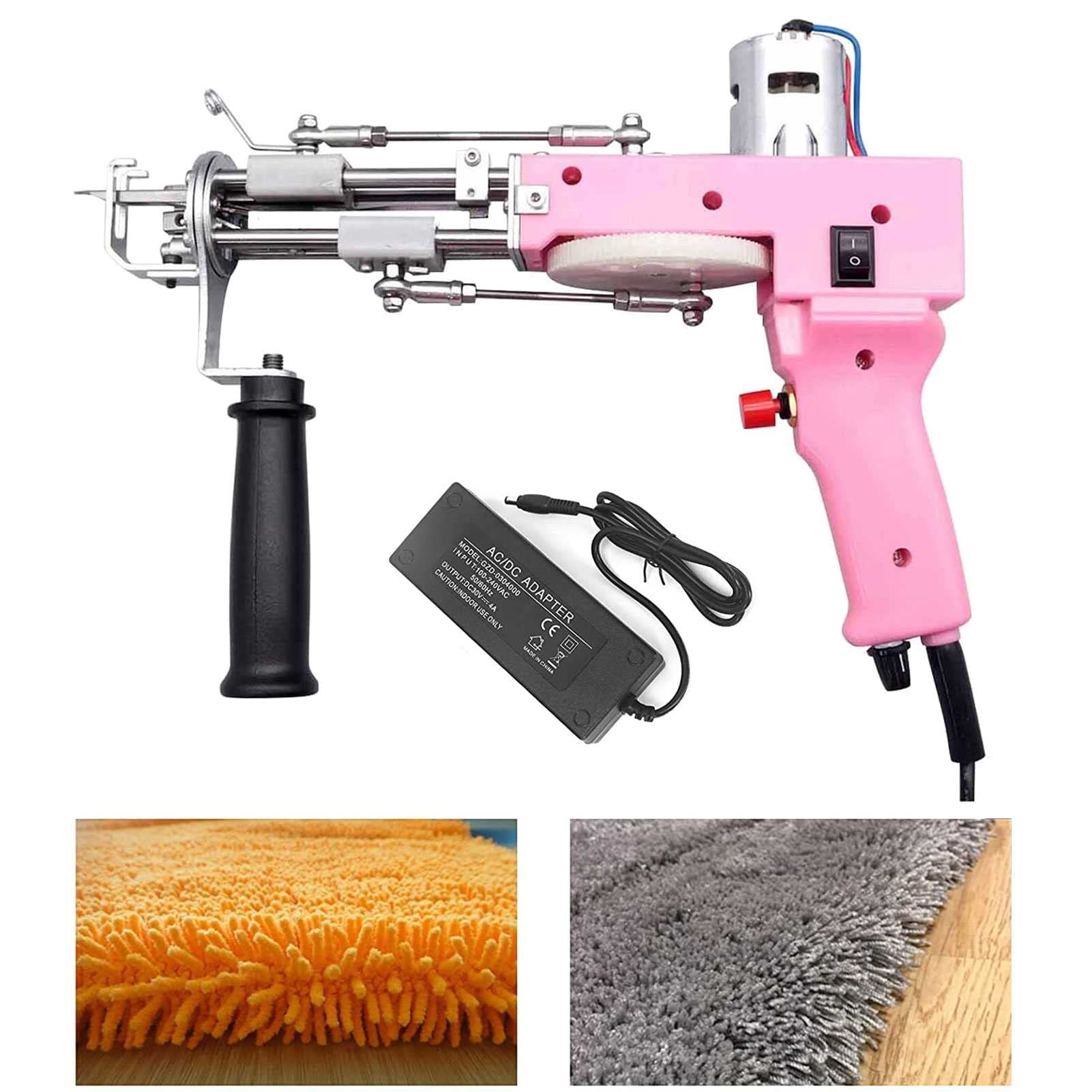 Buy ZWP Tufting 2 in 1 Rug Tufting Kit Carpet Weaving Machine Cut Pile ...