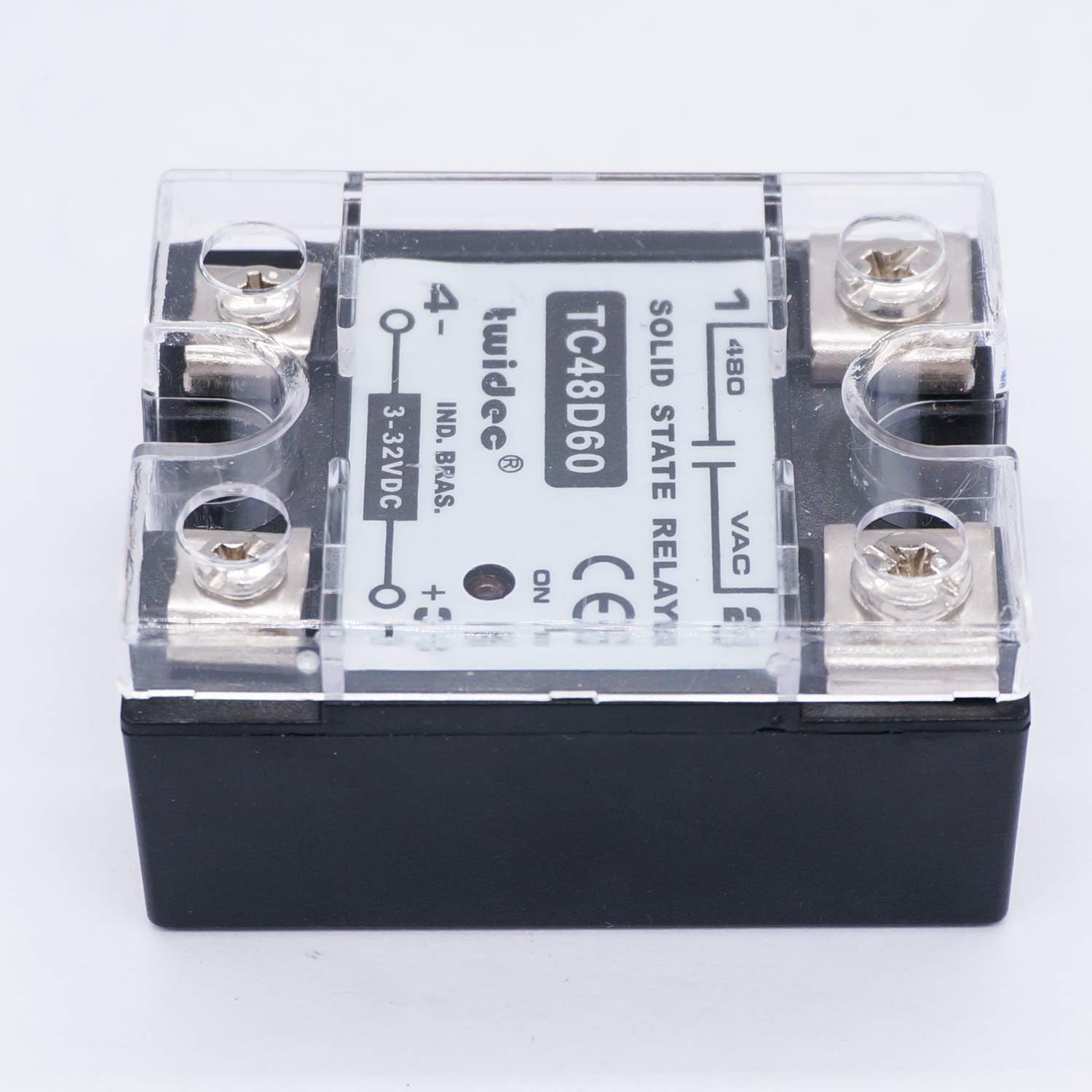 Snapklik.com : Output Single Phase SSR Solid State Relay 60A 3-32V DC ...