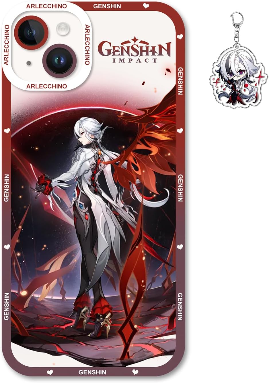 Amazon.com: Genshin Impact Phone Case Multi-Model Compatible with ...