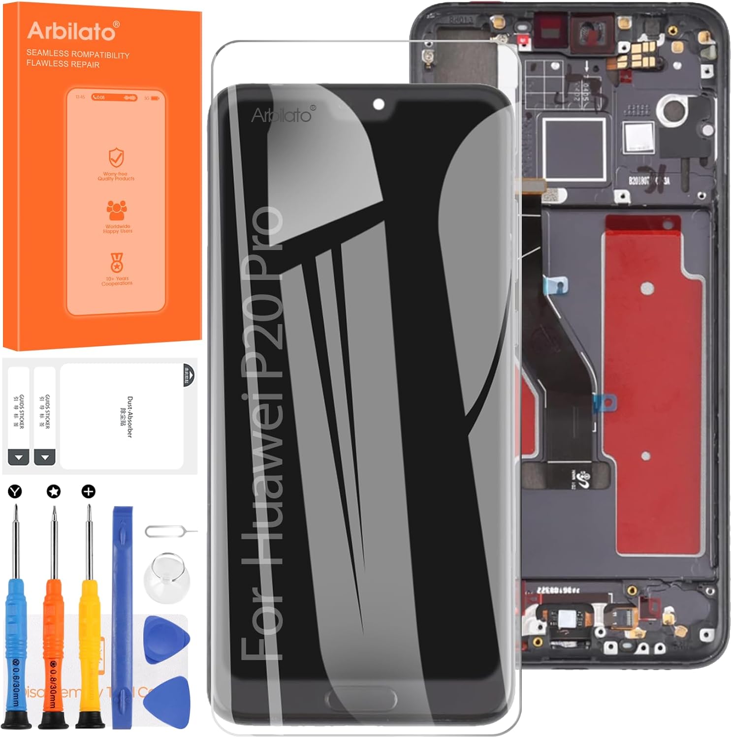 Amazon.com: OLED Screen for Huawei P20 PRO Screen Replacement for P20 ...