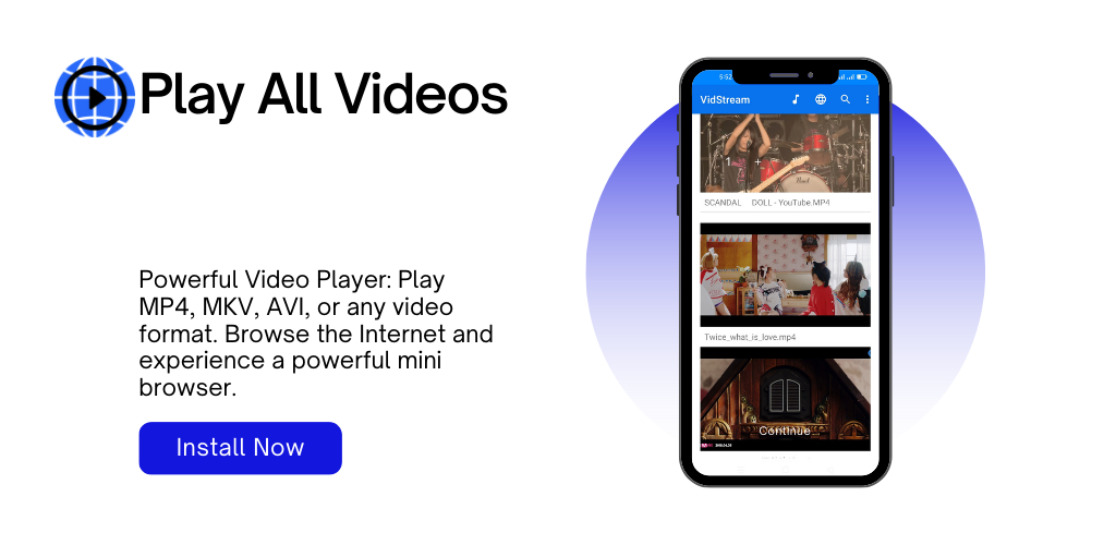 VidStream - HD Video Player - App on Amazon Appstore