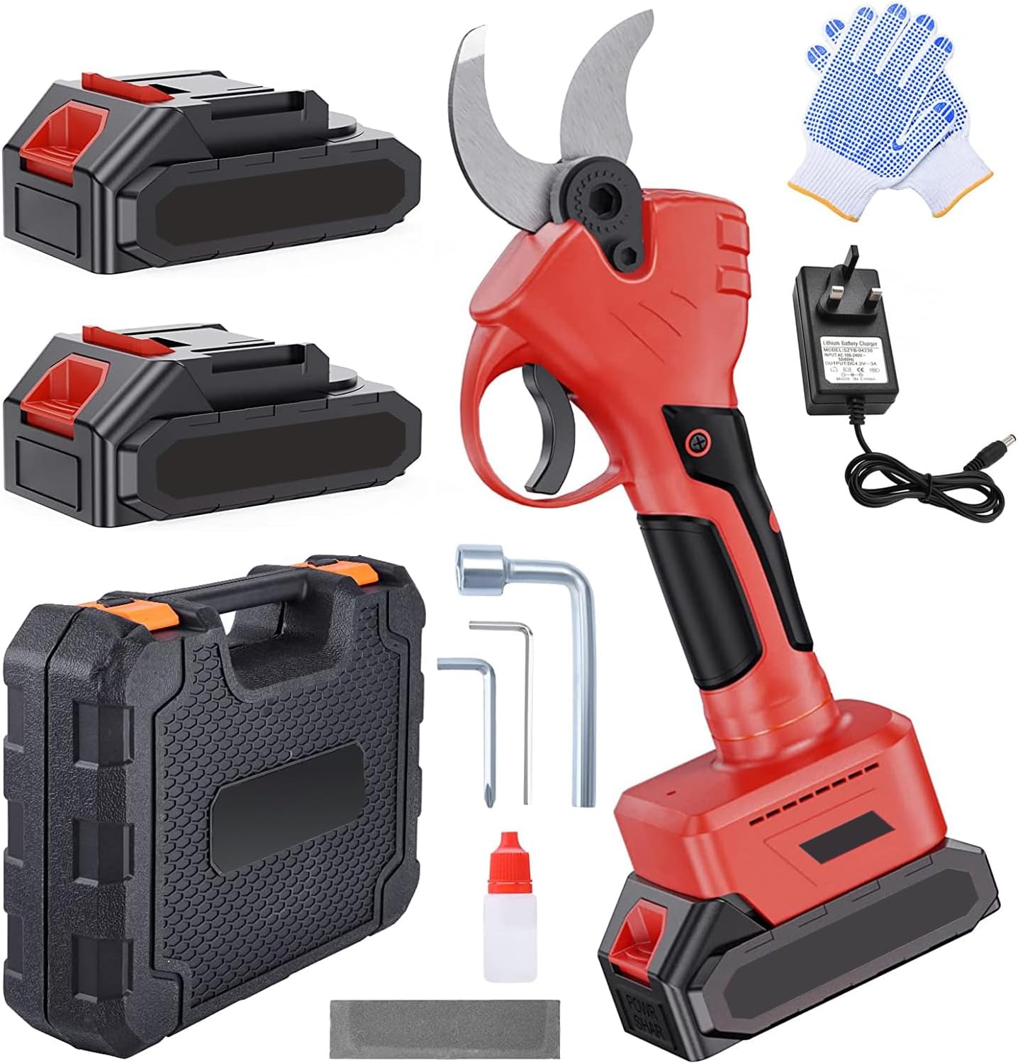 Electric Pruning Shears, Professional Cordless Portable Pruning Shears ...