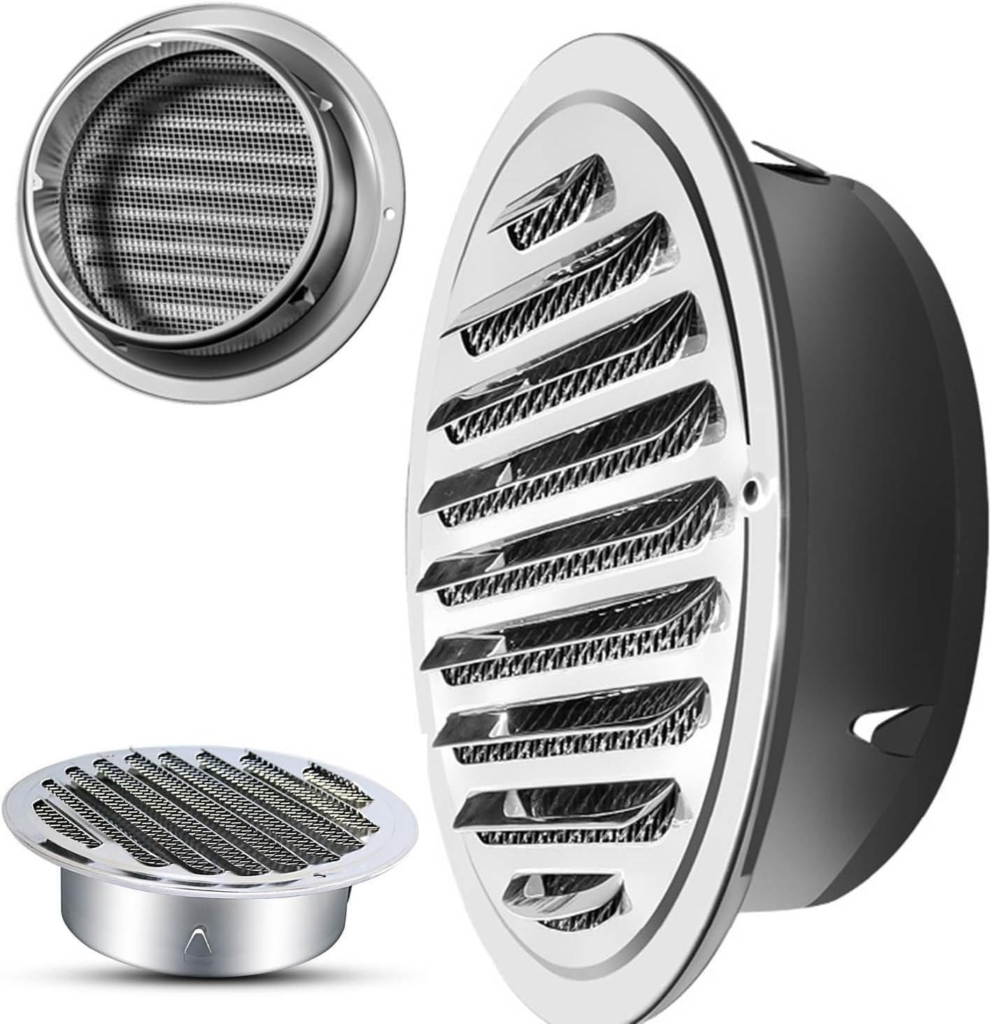 Amazon.com: KAnduo Soffit Vents 4inch 8inch 10inch 12inch Louvered ...