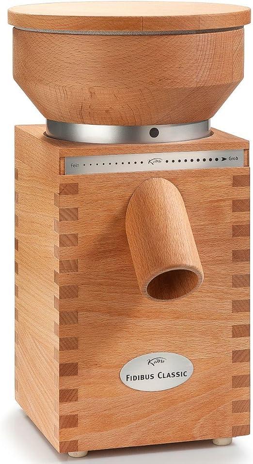 Amazon.com: KoMo Fidibus Classic Grain Mill (360 Watt, Wood) : Home ...