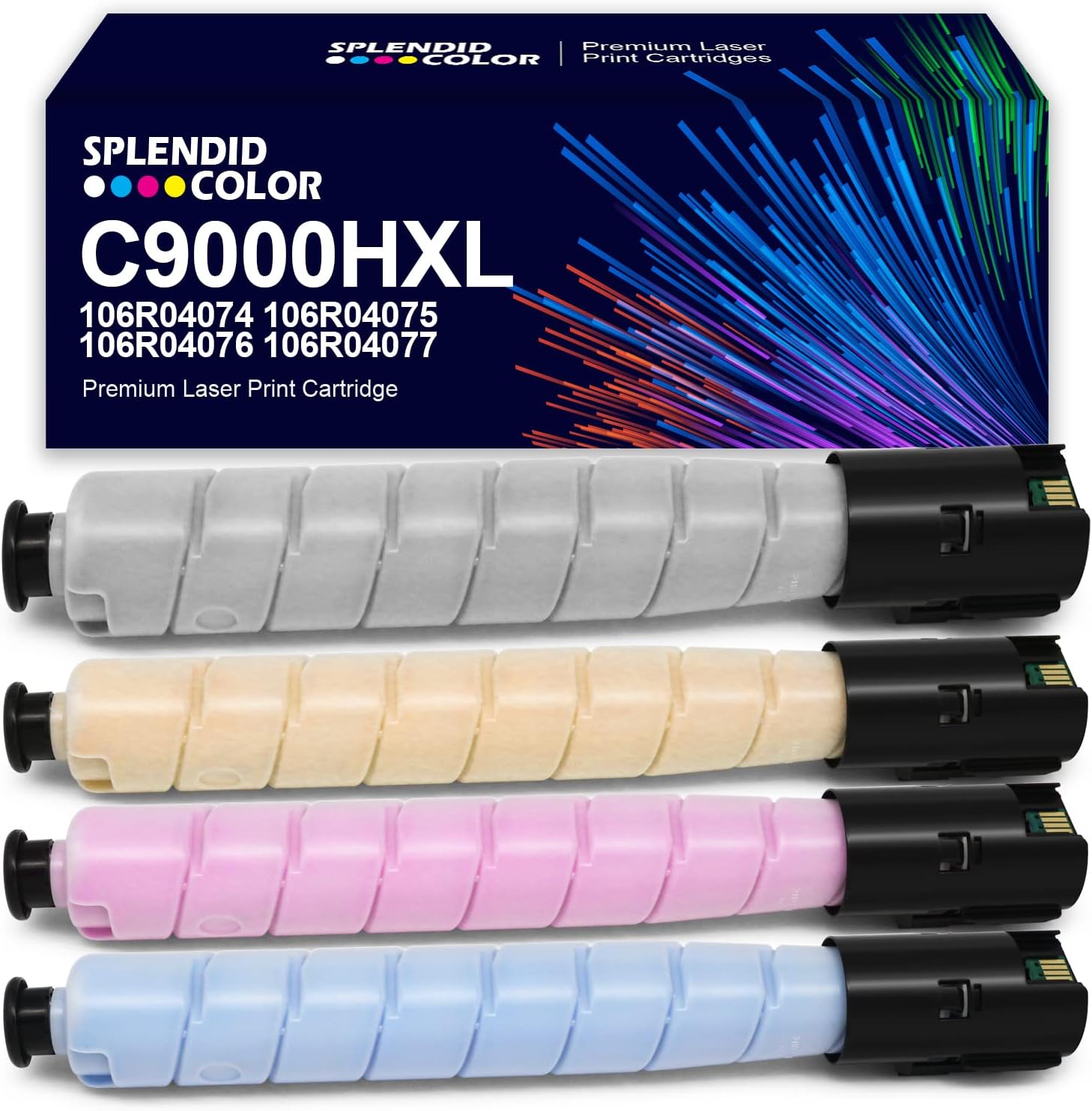 Amazon.com: SPLENDIDCOLOR Remanufactured High Yield C9000 Toner ...