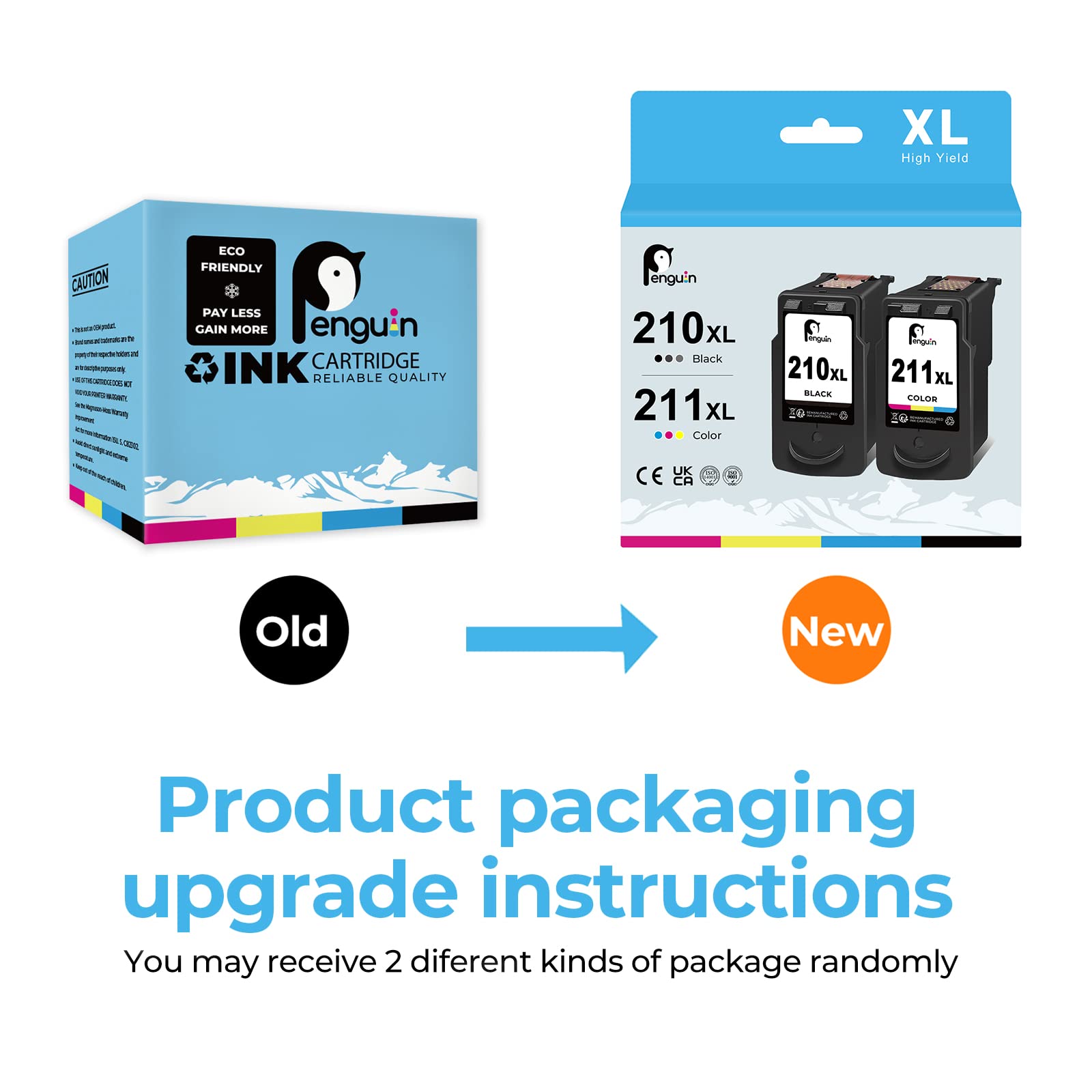 Snapklik.com : 210XL 211XL Ink Cartridges For Canon Printers PIXMA ...