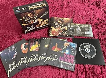 Amazon.co.jp: ★ゲイリー・ムーア★5CD+8㎝CD★初回限定生産/BOX★ESSENTIAL MONTREUX スペシャル ...