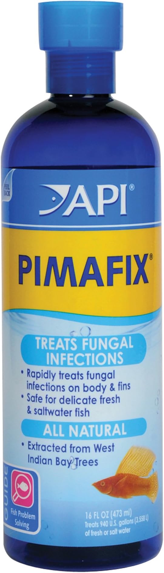 Buy API Pimafix Anti fungal Fish Remedy, All Natural 16 FL OZ (473 ML ...