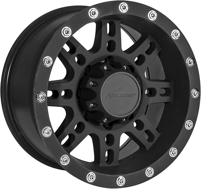 Amazon.com: Pro Comp Alloys PXA31 17X9 8X6.5 F-BLK -6MM - PXA7031-7982 ...