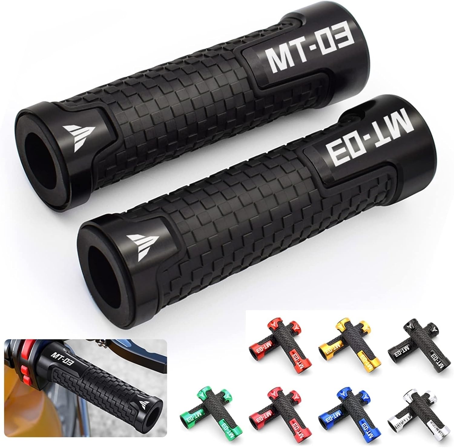 Comfort Handle for MT03 MT 03 MT-03 2015 2016 2021 2020 with Logo 78 ...