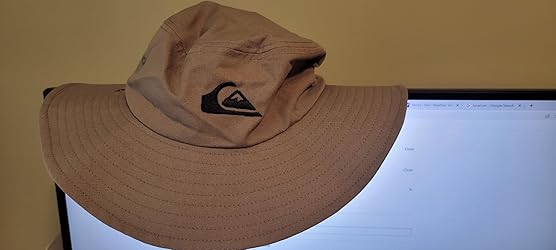 Quiksilver Men's Bushmaster Sun Protection Floppy Visor Bucket Hat at ...
