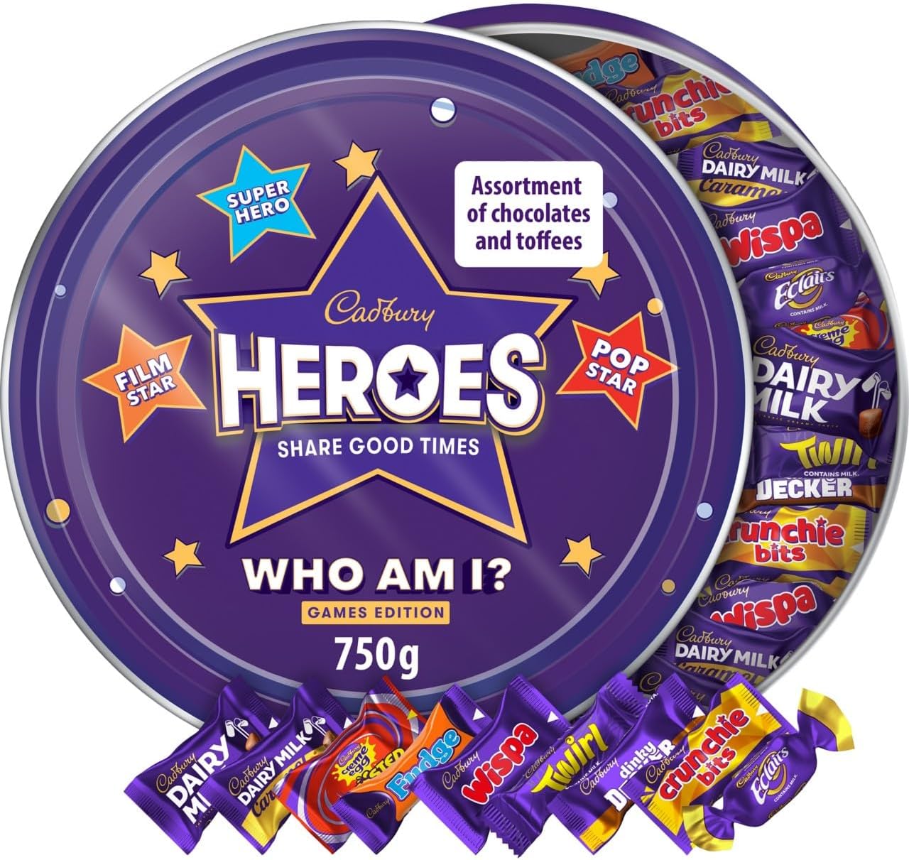 Cadbury Heroes Tin, 750g : Amazon.co.uk: Grocery