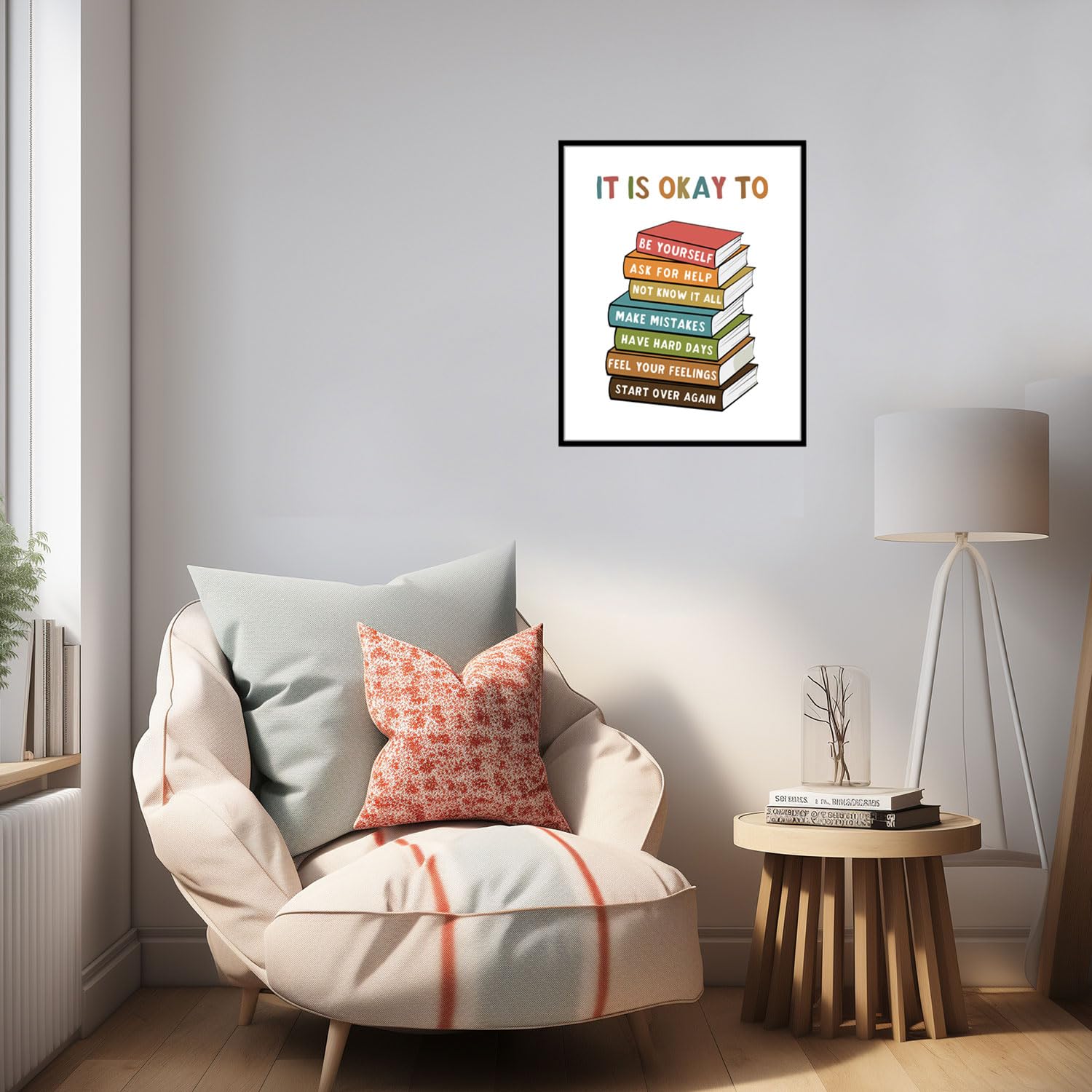 Snapklik.com : It Is Okay To Feel, Boho Classroom Decor, My Feelings ...