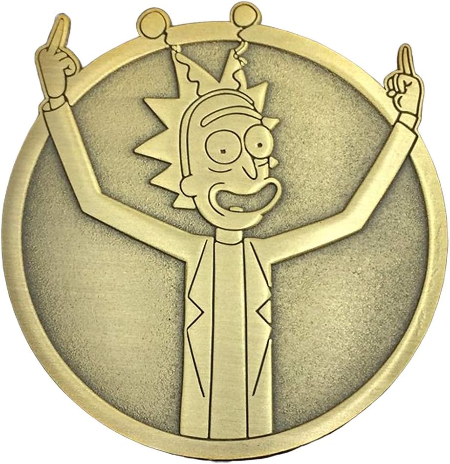 Amazon.com: Golden Peace Among Worlds: Rick - Collectible Pin ...