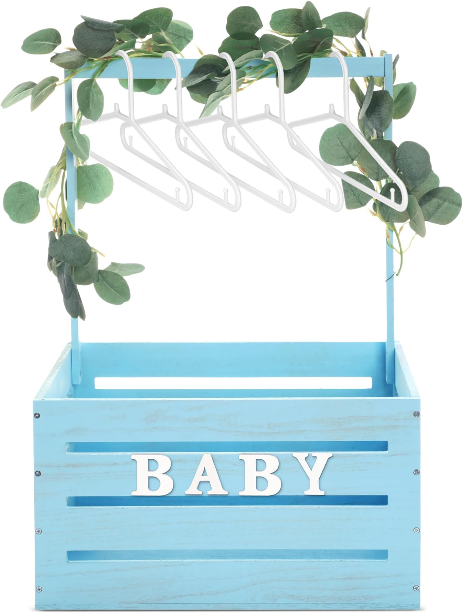 Amazon.com : Juexica Wooden Baby Shower Crate Closet, Sunflower Theme ...