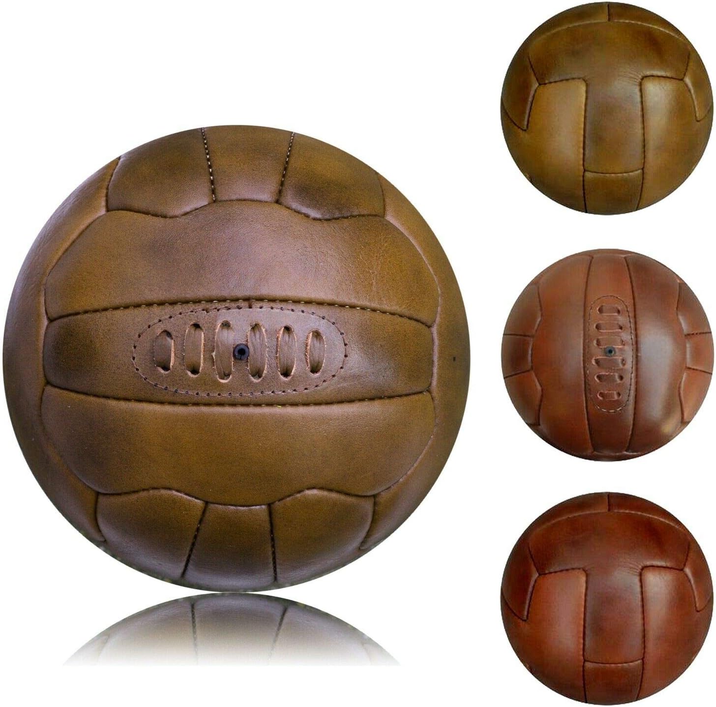 Full Cowhide Leather Vintage Style Hand Sewn Traditional Classic ...
