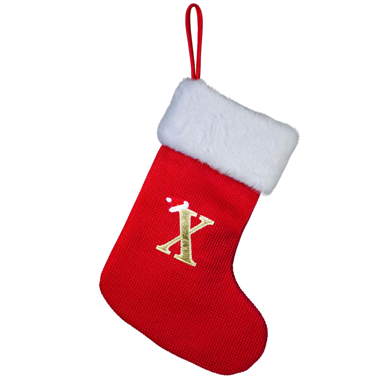 Amazon.com: yulian Christmas Stockings,13 Inches Monogrammed Christmas ...