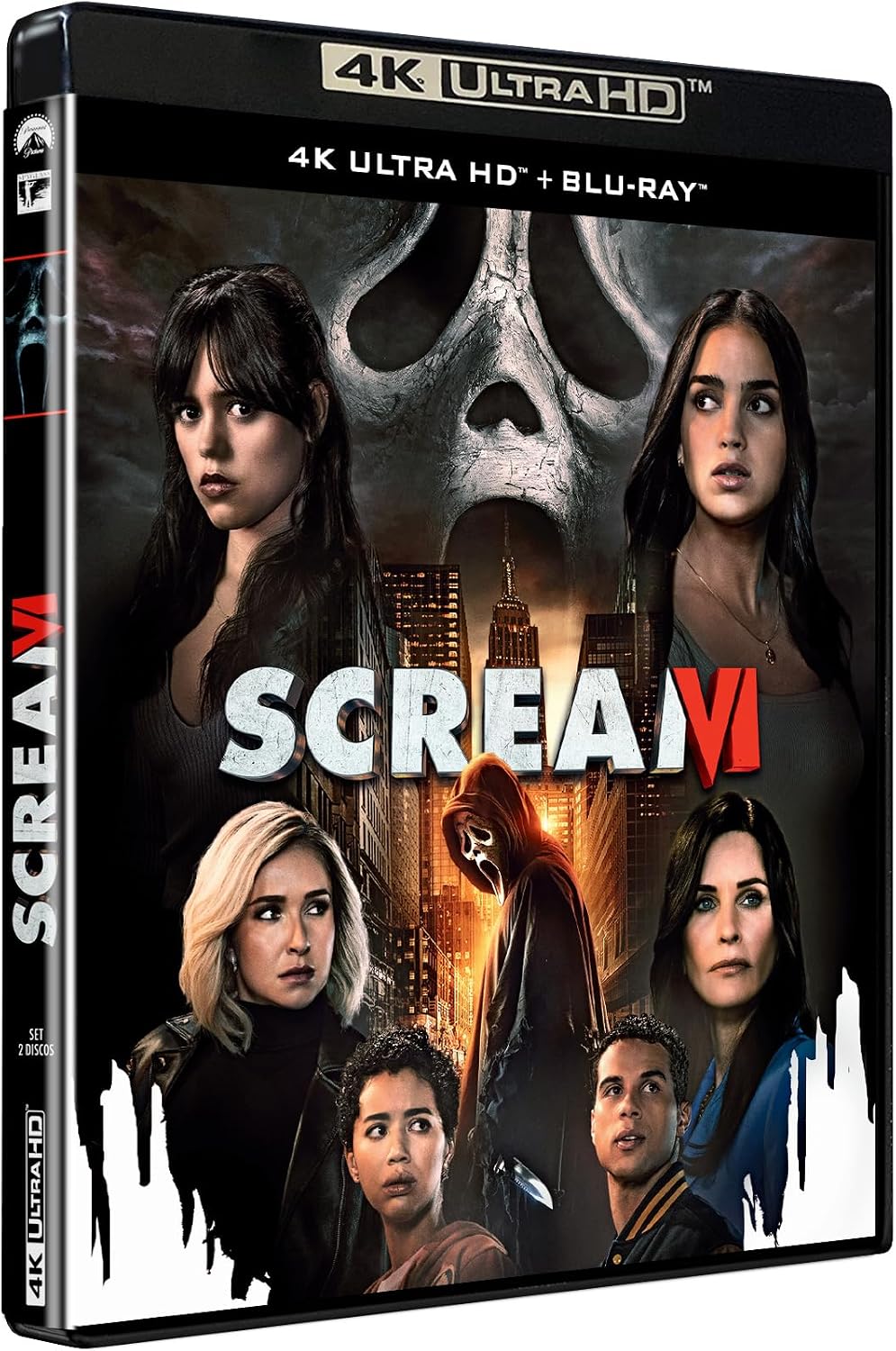 Scream VI (2023) (4K UHD + Blu-ray) : Courteney Cox, Melissa Barrera ...