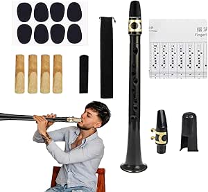 Amazon.com: 1/2 Set Pocket Saxophone Kits, Mini Sax Woodwind Instrument ...