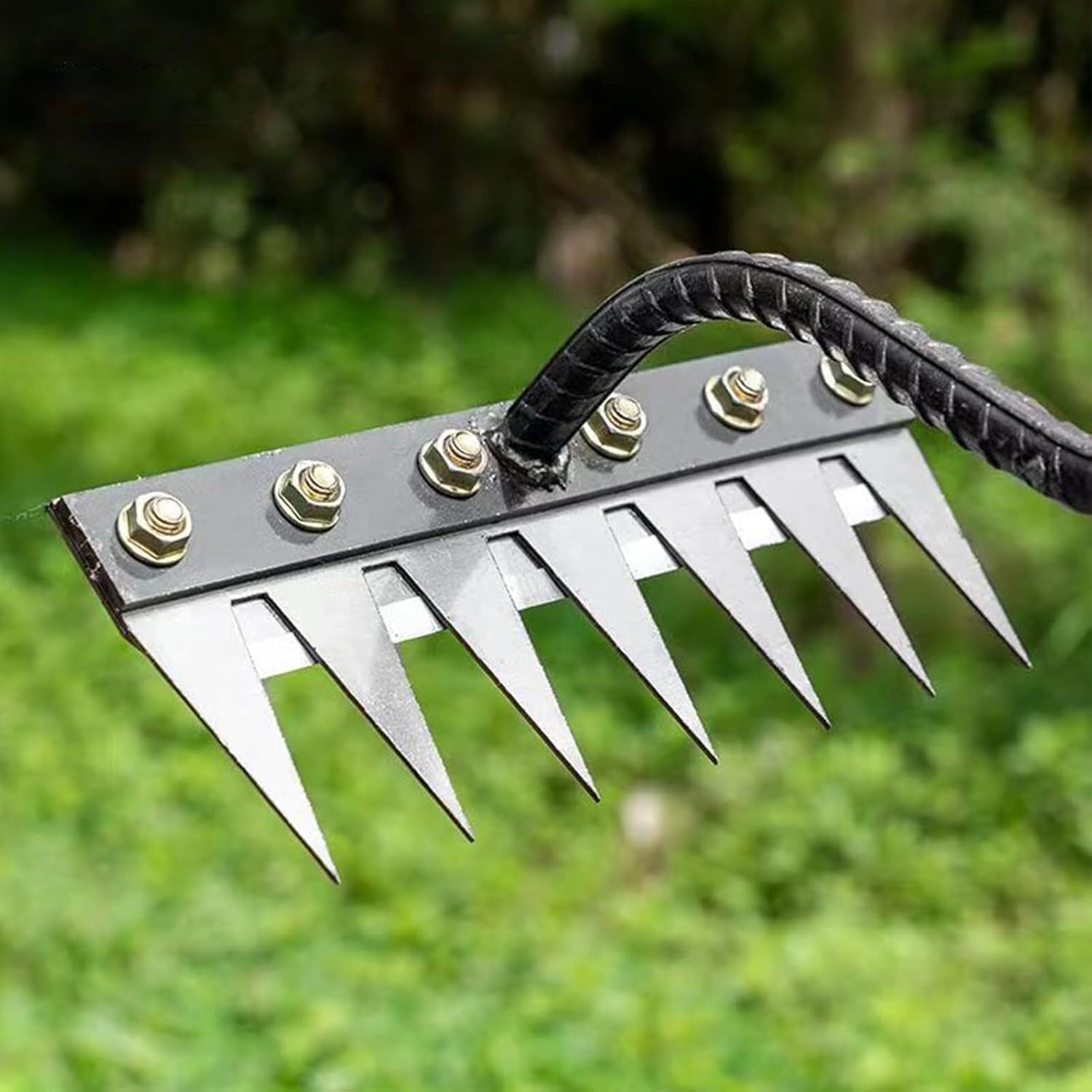 Amazon.com : Iron Rake 2.0 - Upgraded Iron Weeding Rake for Gardening ...